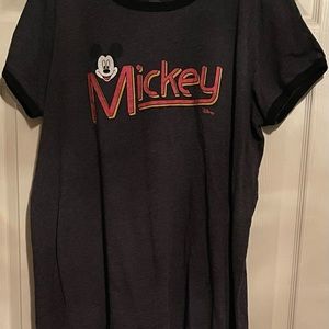 Disney | Tops | Disney Mickey Mouse Shirt Armpit To Armpit 23 Tennis ...